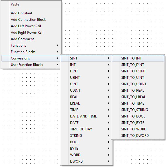 Logic Guide Add A Conversion To A Function Block Diagram Function 5858